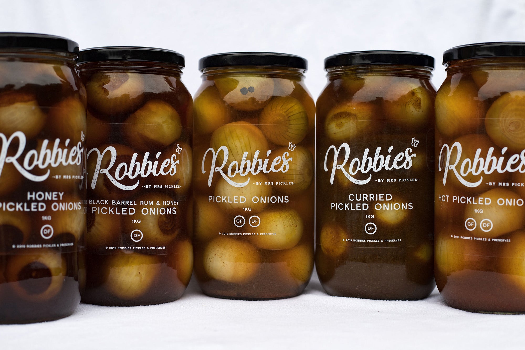Pickled Onions – Robbies by Mrs Pickles